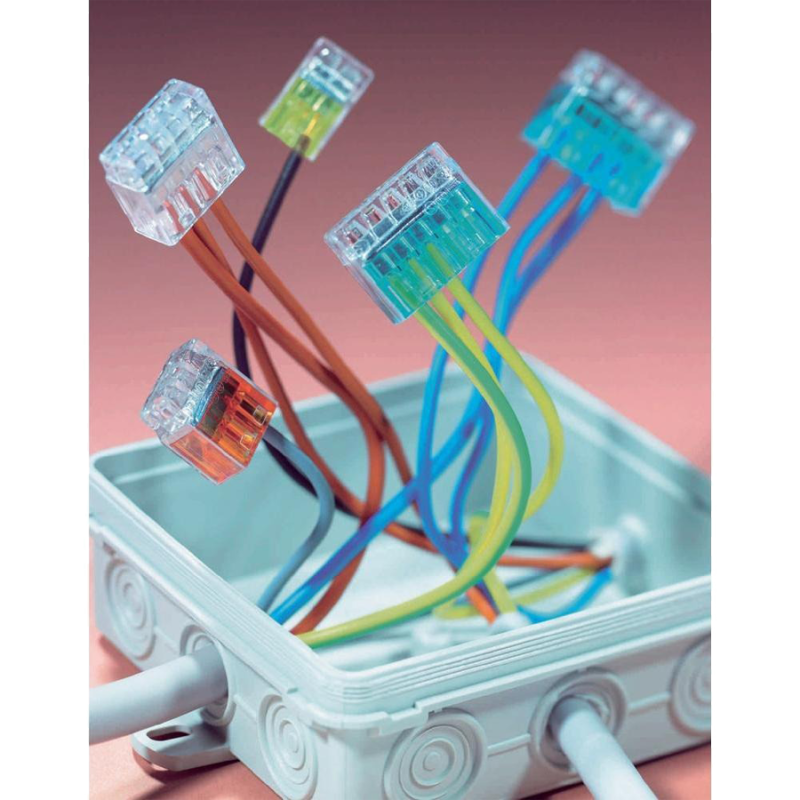 Conector Helacon Plus Mini HCPM-4 Transp. Hellermann Tyton